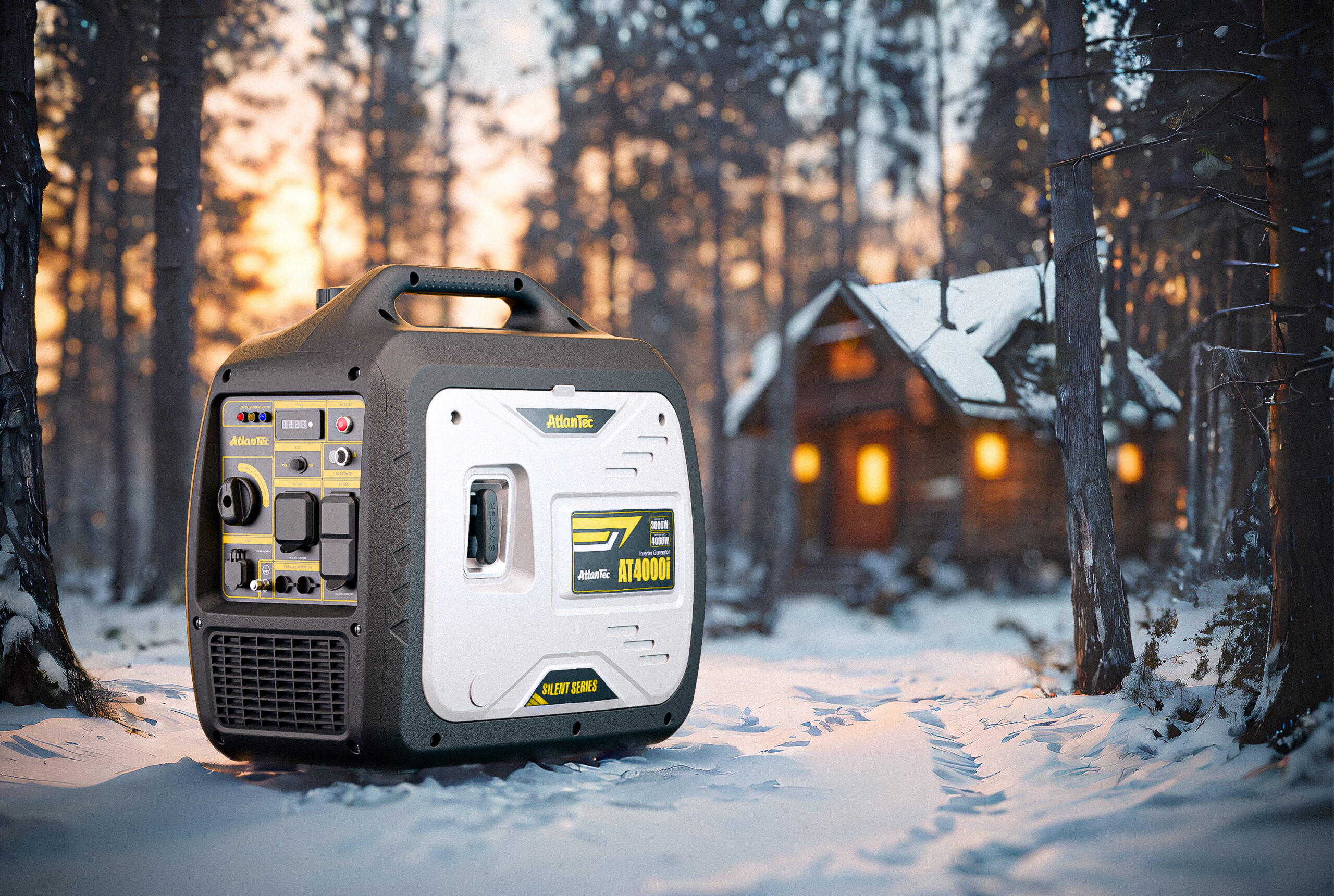 Atlantec 4000i 3kw inverter Generator